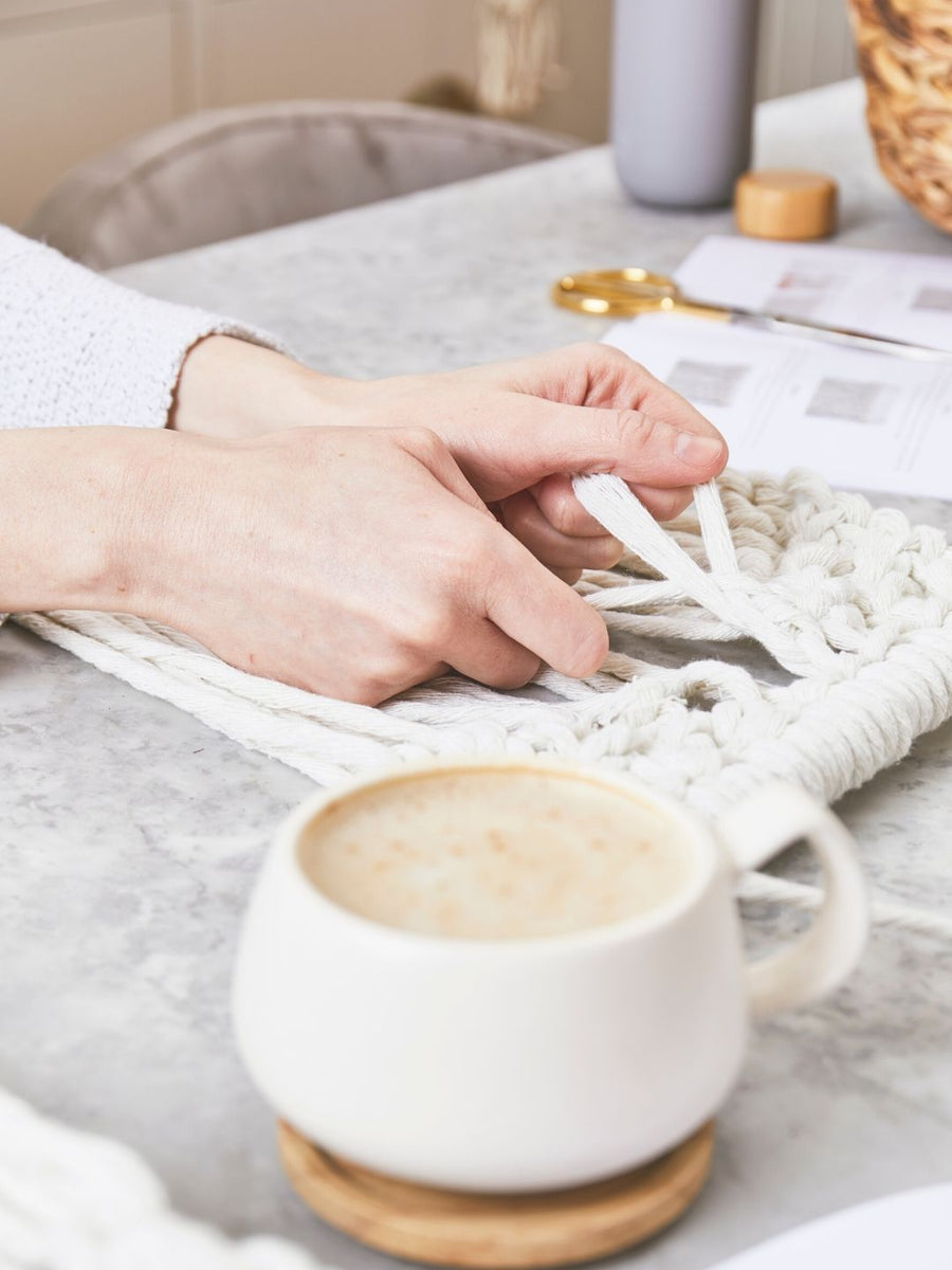 Large Macramé Wall Hanging Craft Making Kit | My Life Handmade US